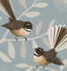 Fantail Pair / Pīwakawaka Art Print - Hansby Design