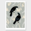 Tui Art Print - NZ artist - Hansby Design